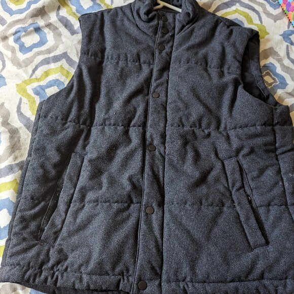 H&M | Jackets & Coats | Hm Mens Cloth Padded Vest | Poshmark